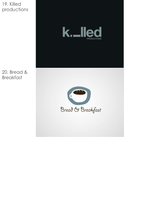 Sélection de 20 logos créatifs et inspirants - Agence digitale ODW